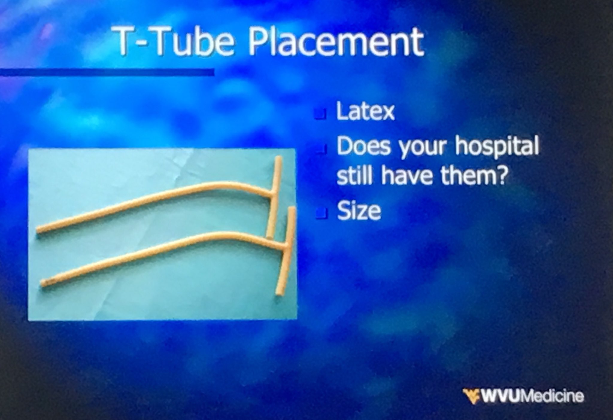 T Tube Drain