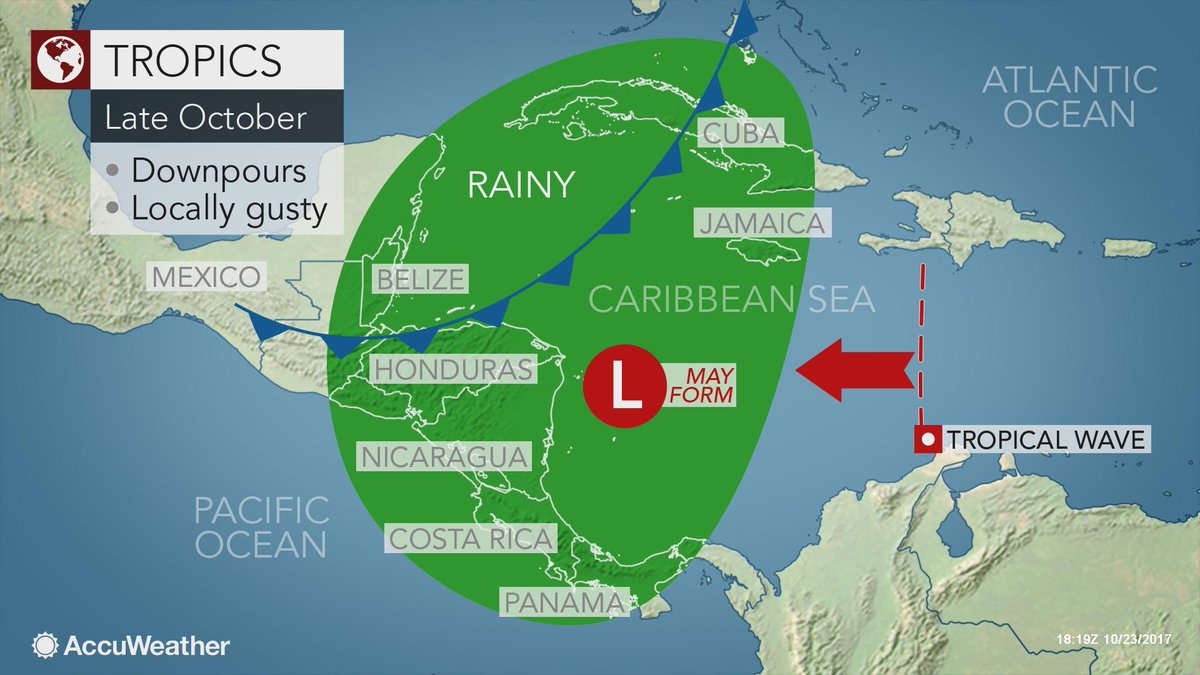 A new tropical system may develop in the Caribbean Sea before the end ...