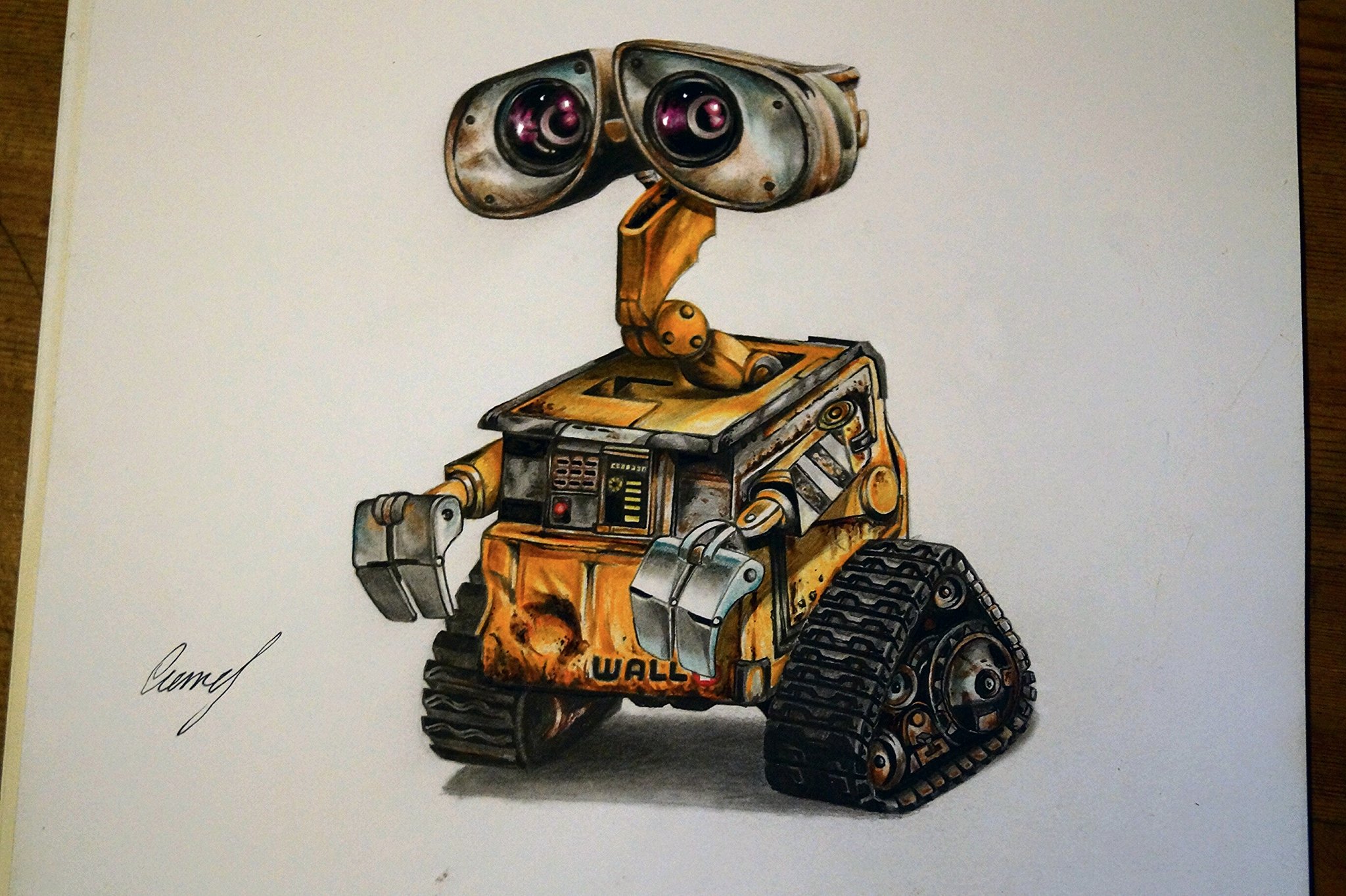 Wall E Drawing