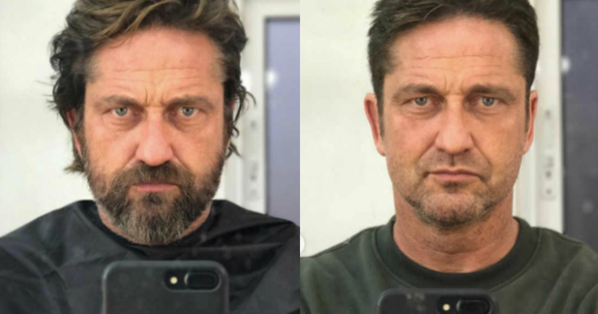 Gerard Butler Beard