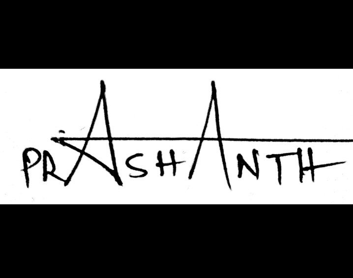 Prashant Name Logo