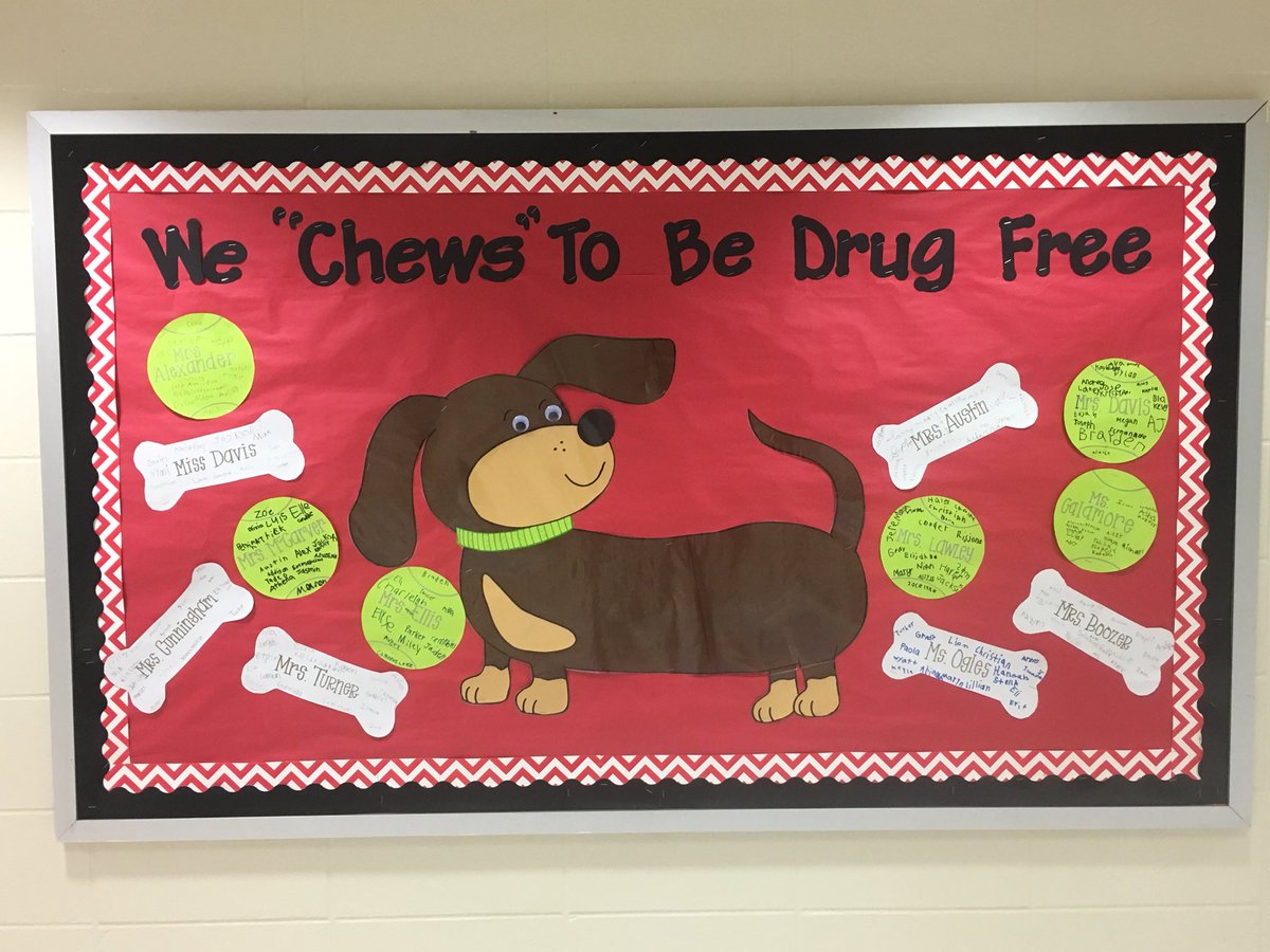 Red Ribbon Week Bulletin Boards