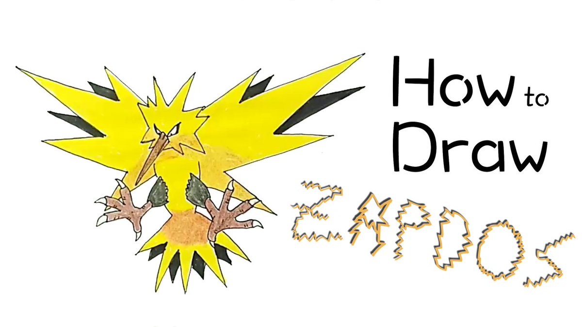 Zapdos Drawing