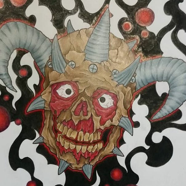 Metalocalypse Facebones