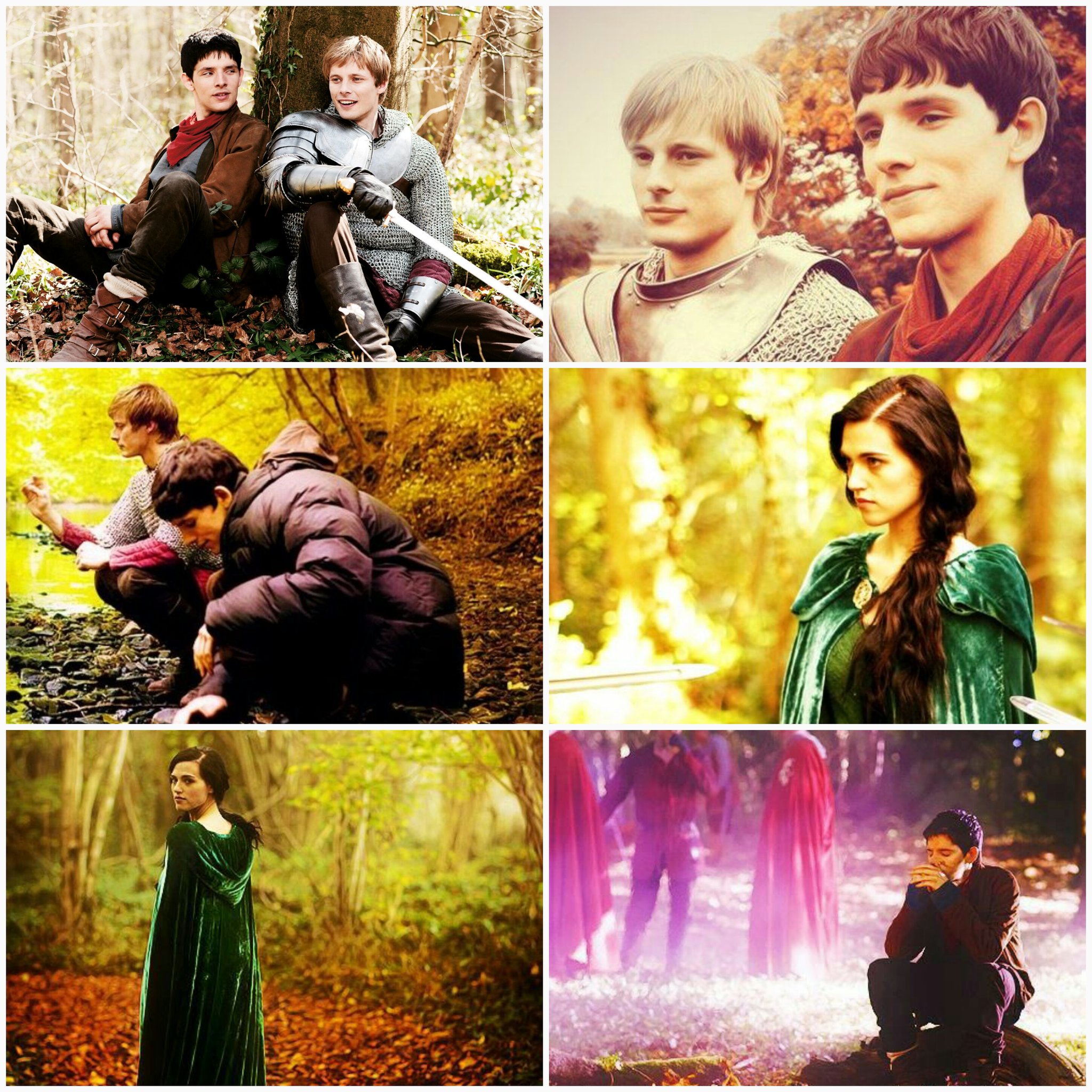 Merlin Arthur And Morgana
