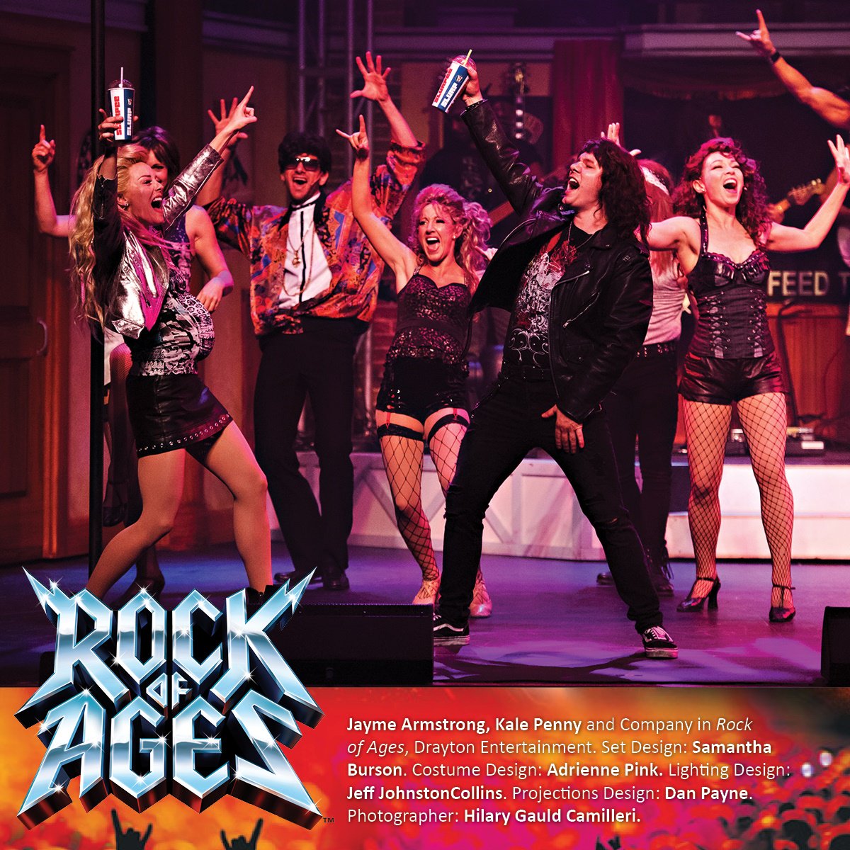 Rock Of Ages Broadway Costumes
