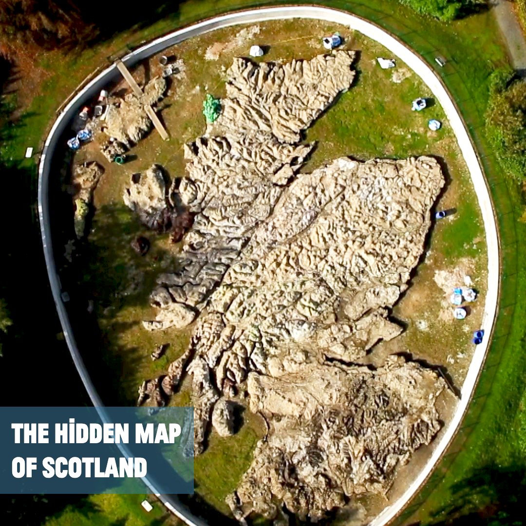 The Great Polish Map of Scotland has been restored to its former glory ...