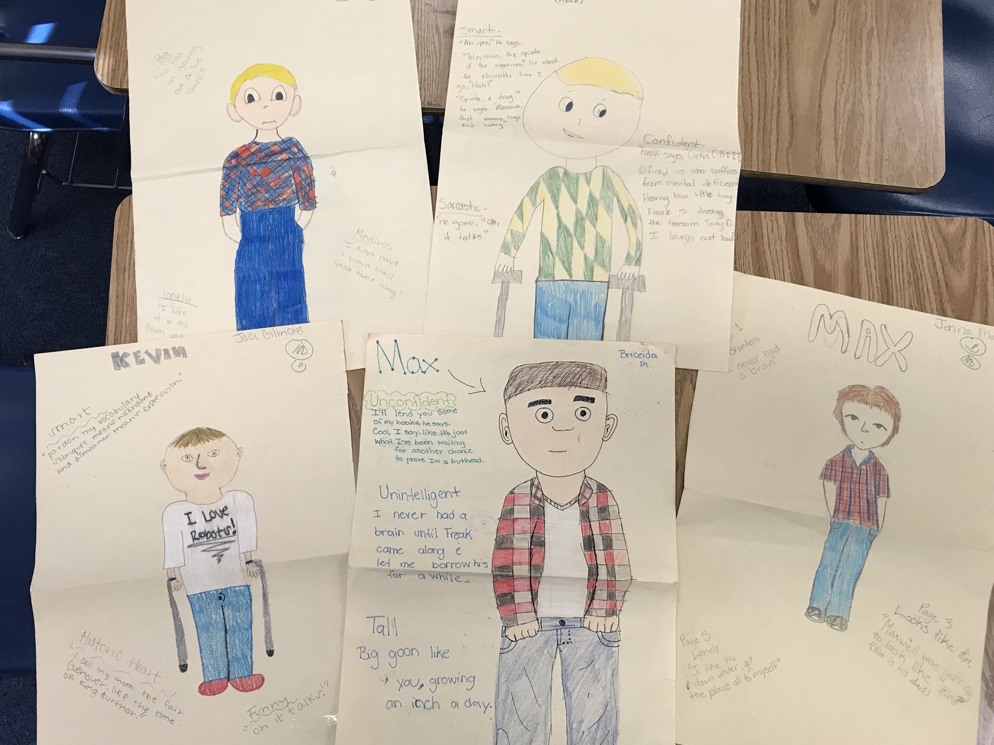 Freak The Mighty Drawings