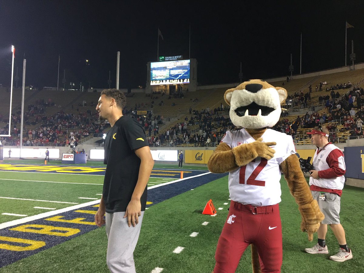 Klay Thompson Left The Warriors Preseason Game Early To Go Watch ...