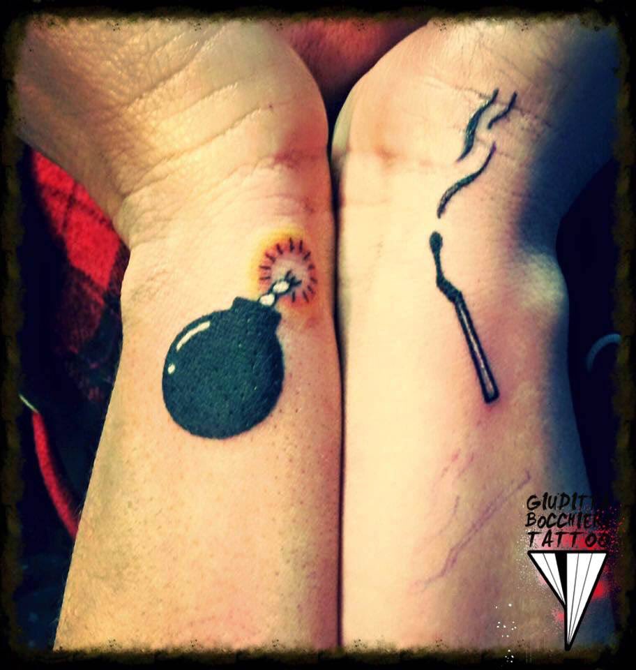 Bomb Tattoo Old School