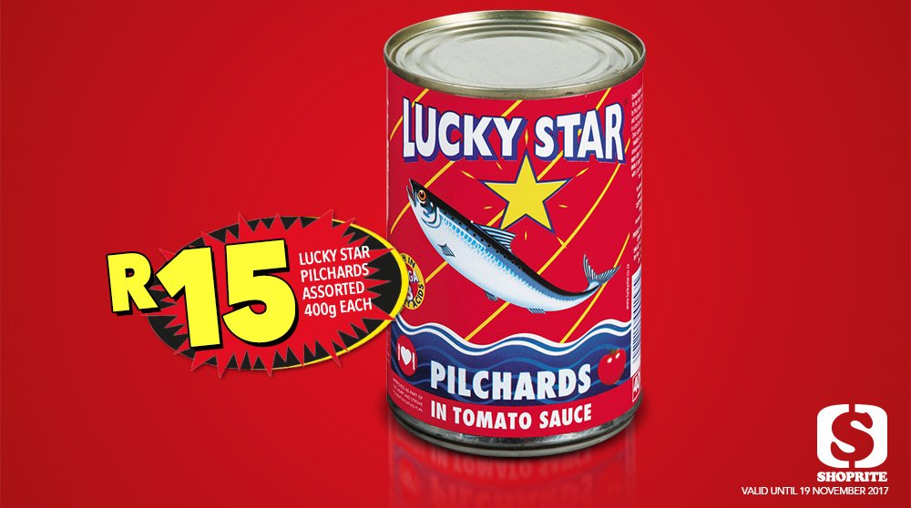 Lucky Star Pilchards Label