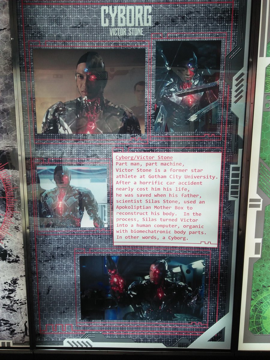 DISCUSSION: MAJOR [SPOILER] For Cyborg revealed in his Bio : r/DC_Cinematic