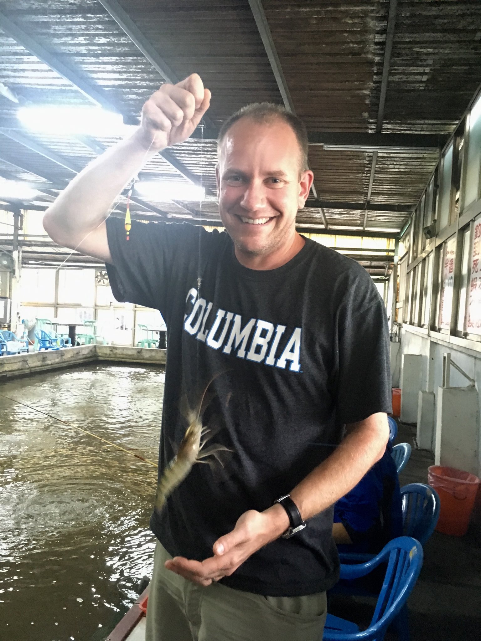 Indoor Shrimp Fishing
