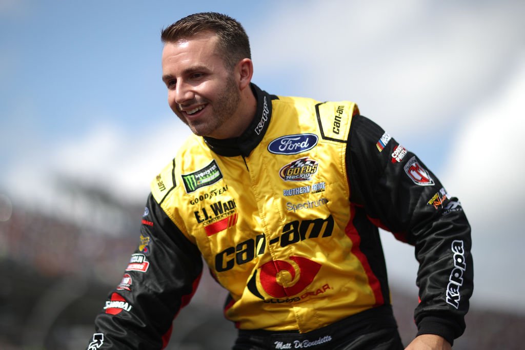 NASCAR on FOX Twitter's reaction to Matt Dibenedetto leading Talladega ...