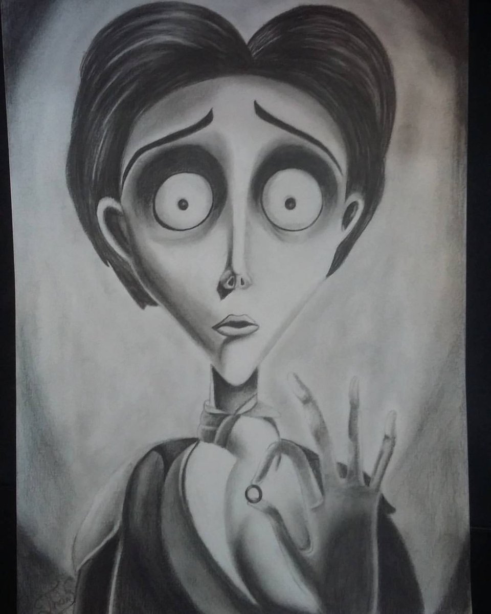 Corpse Bride Victor Drawing