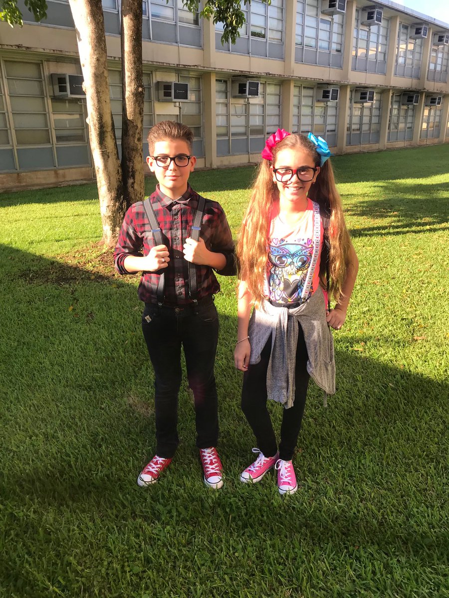 Nerd Day At School For Girls