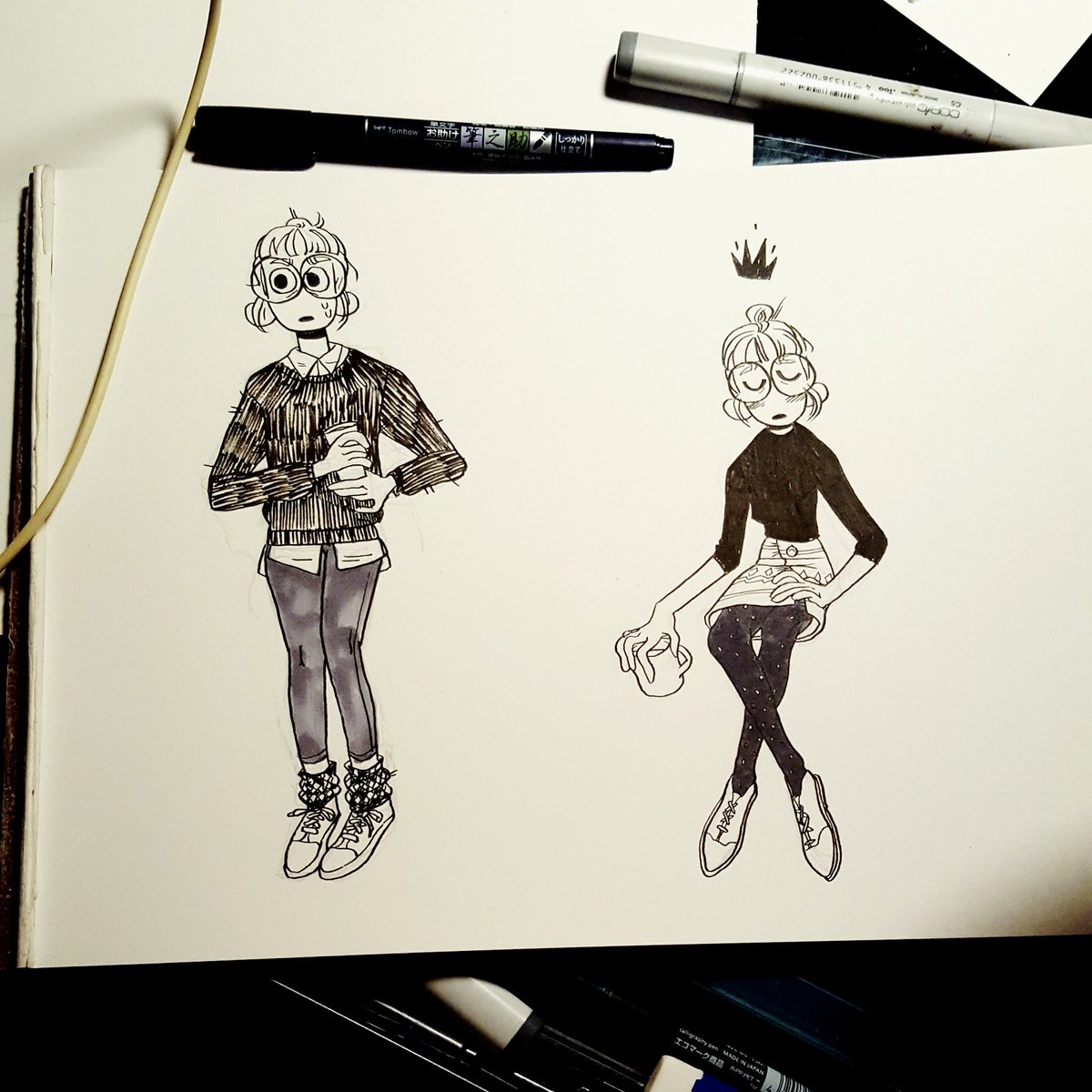 「Oooooh #VisibleNBs I'm Carly! Sequential artist/illustrator 」C A ...