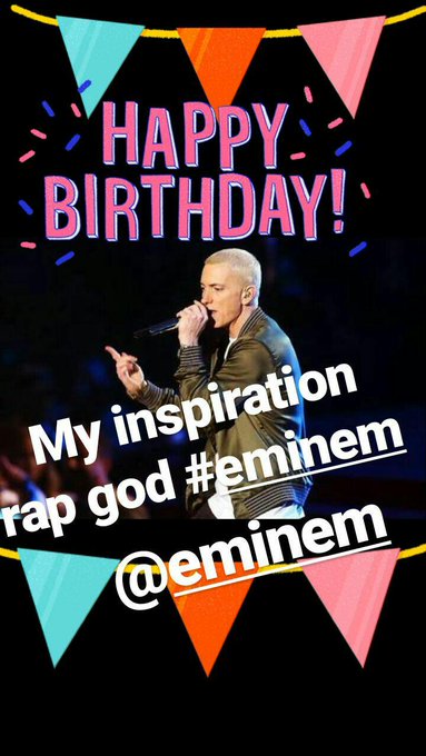 Eminem's Birthday Celebration | HappyBday.to