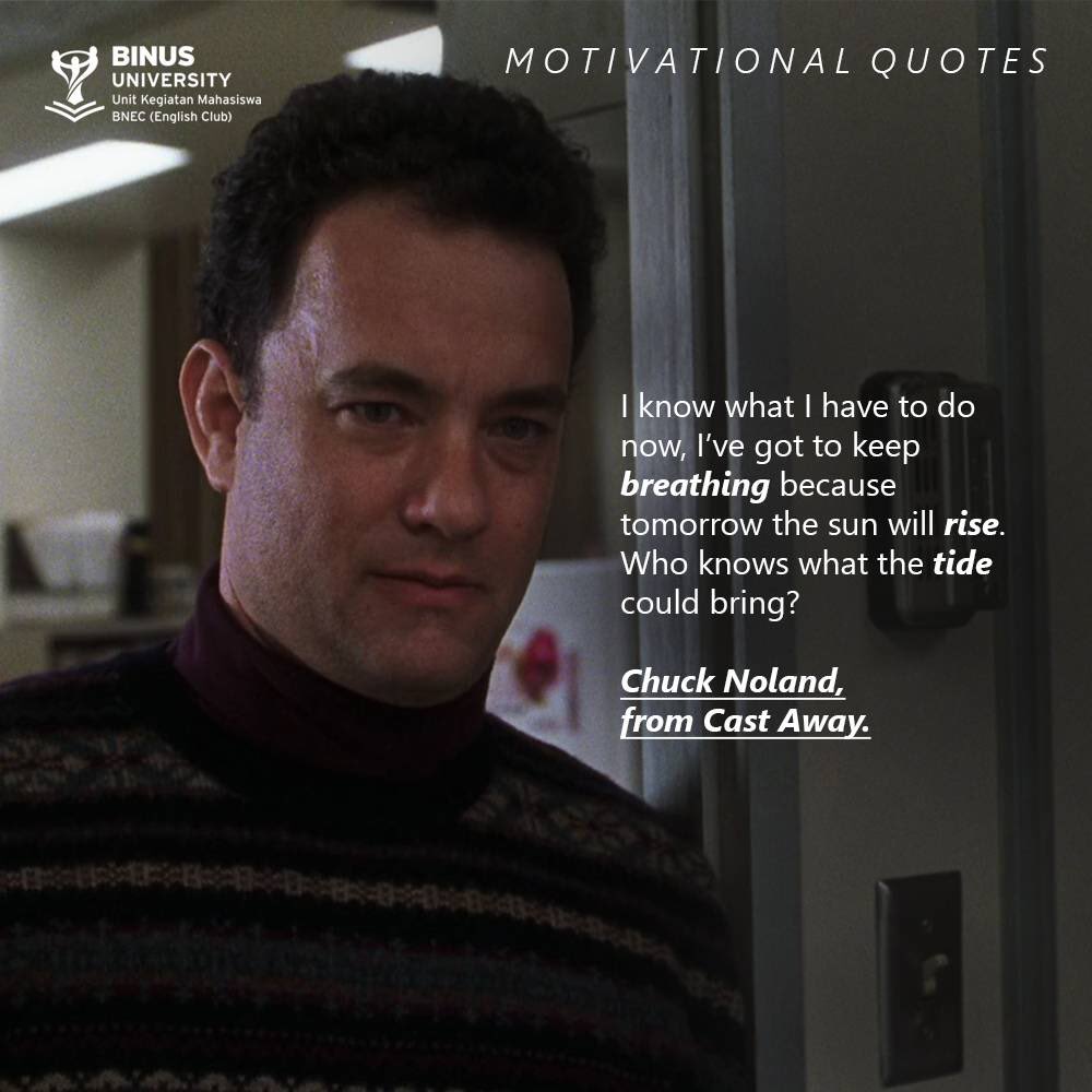 Cast Away Movie Quotes