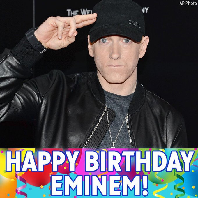 Eminem's Birthday Celebration | HappyBday.to