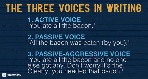Understanding the passive voice – Learning with Mr Gonzalo