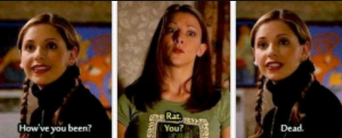 Buffy Crawling Out Of The Grave At The Start and End of S6 Was ...