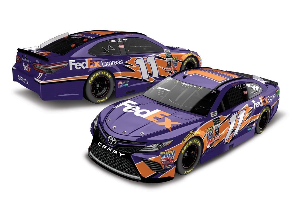 Denny Hamlin's FedEx Schemes will be identical for 2018 : r/NASCAR