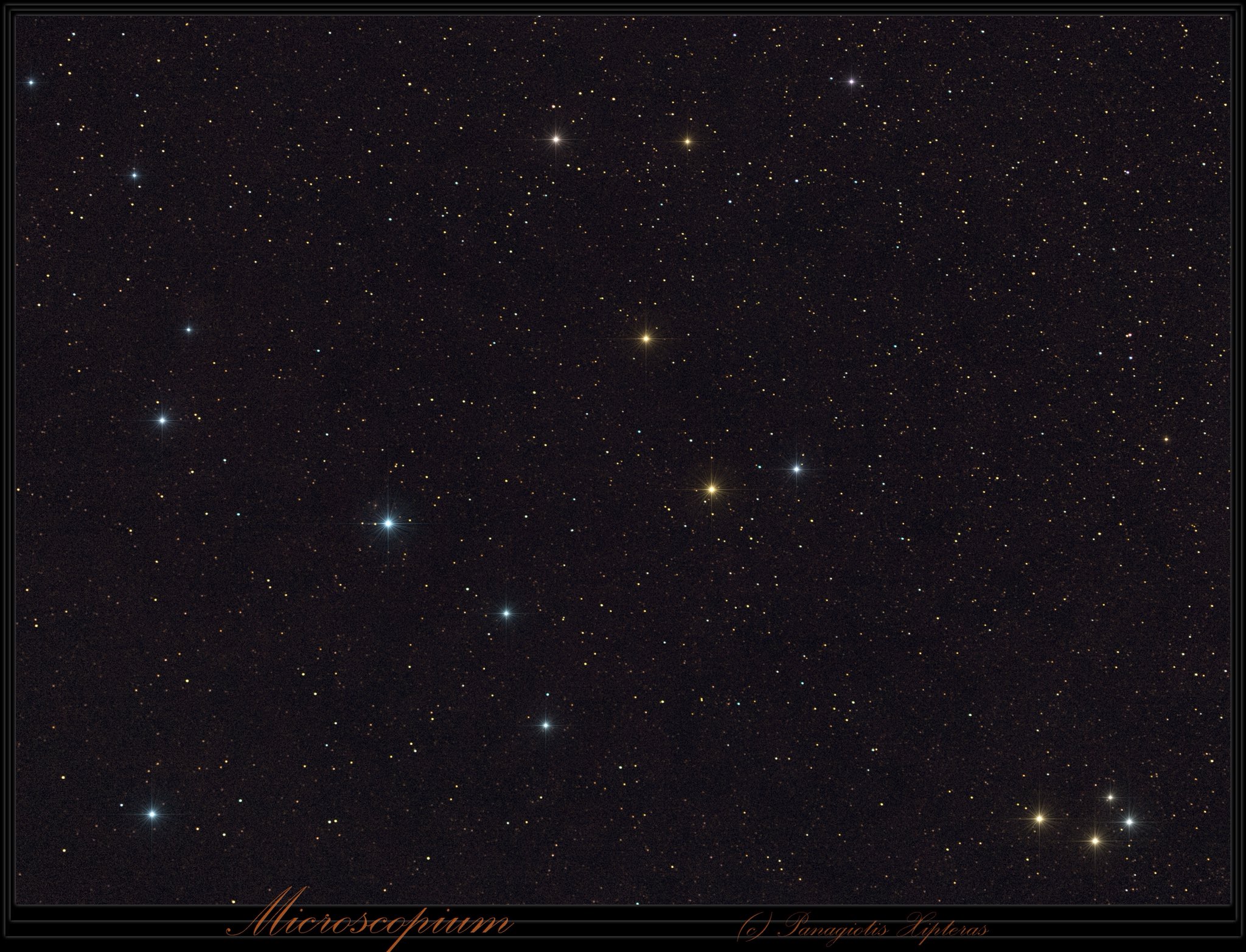Microscopium Constellation