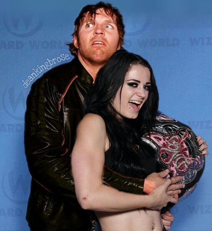 Dean Ambrose And Paige Manips