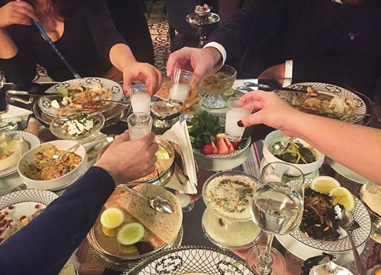 Lebanese Family Dinner