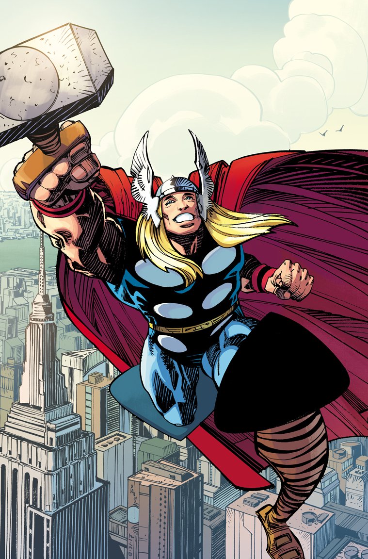 「THE MIGHTY THOR #700 is out today!! Reeeaaaalllly excited fo」Russell ...