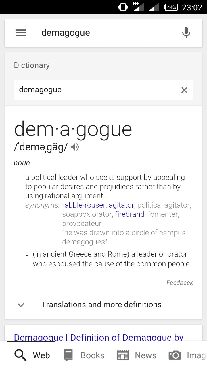 Demagogue Definition