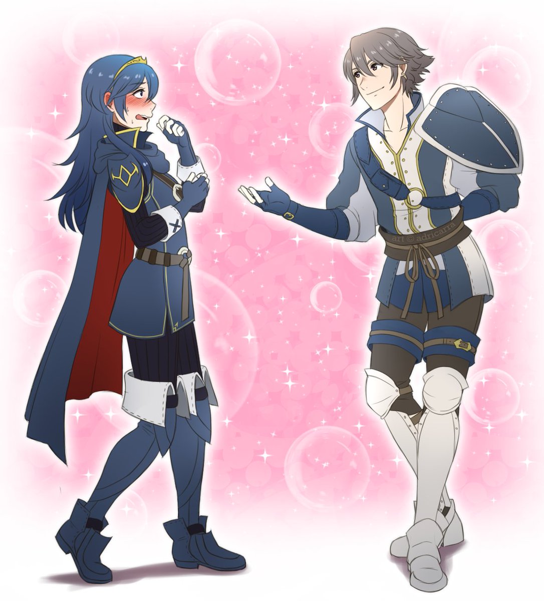 Fire Emblem Awakening Lucina And Inigo