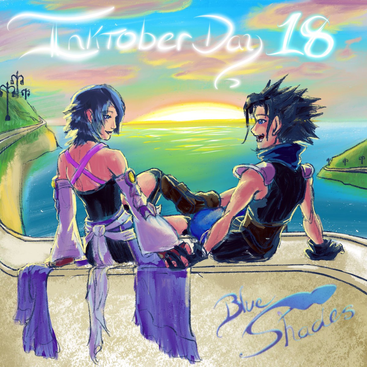 Kingdom Hearts Aqua And Zack