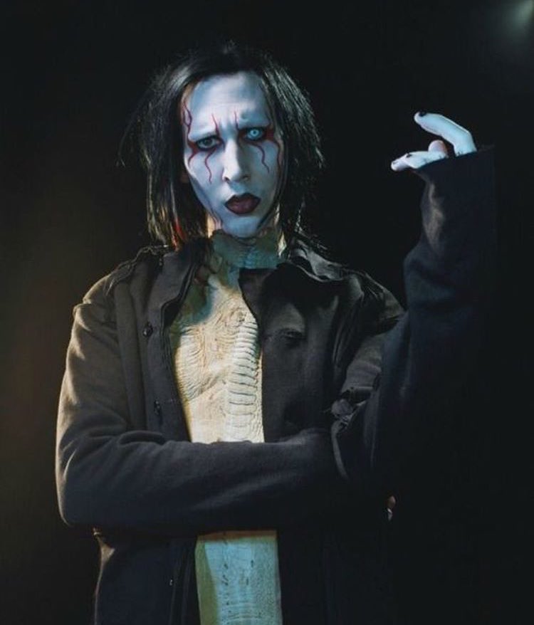 Marilyn Manson Holy Wood Era Handmade Marilynmanson Portrait Holy Wood