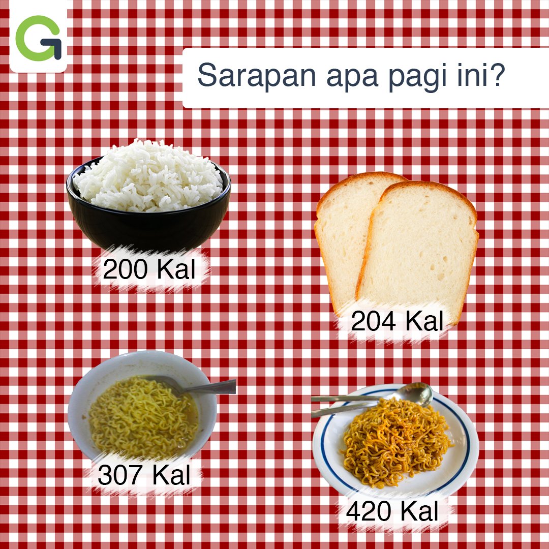 kalori roti dibanding nasi - Ruth Avery