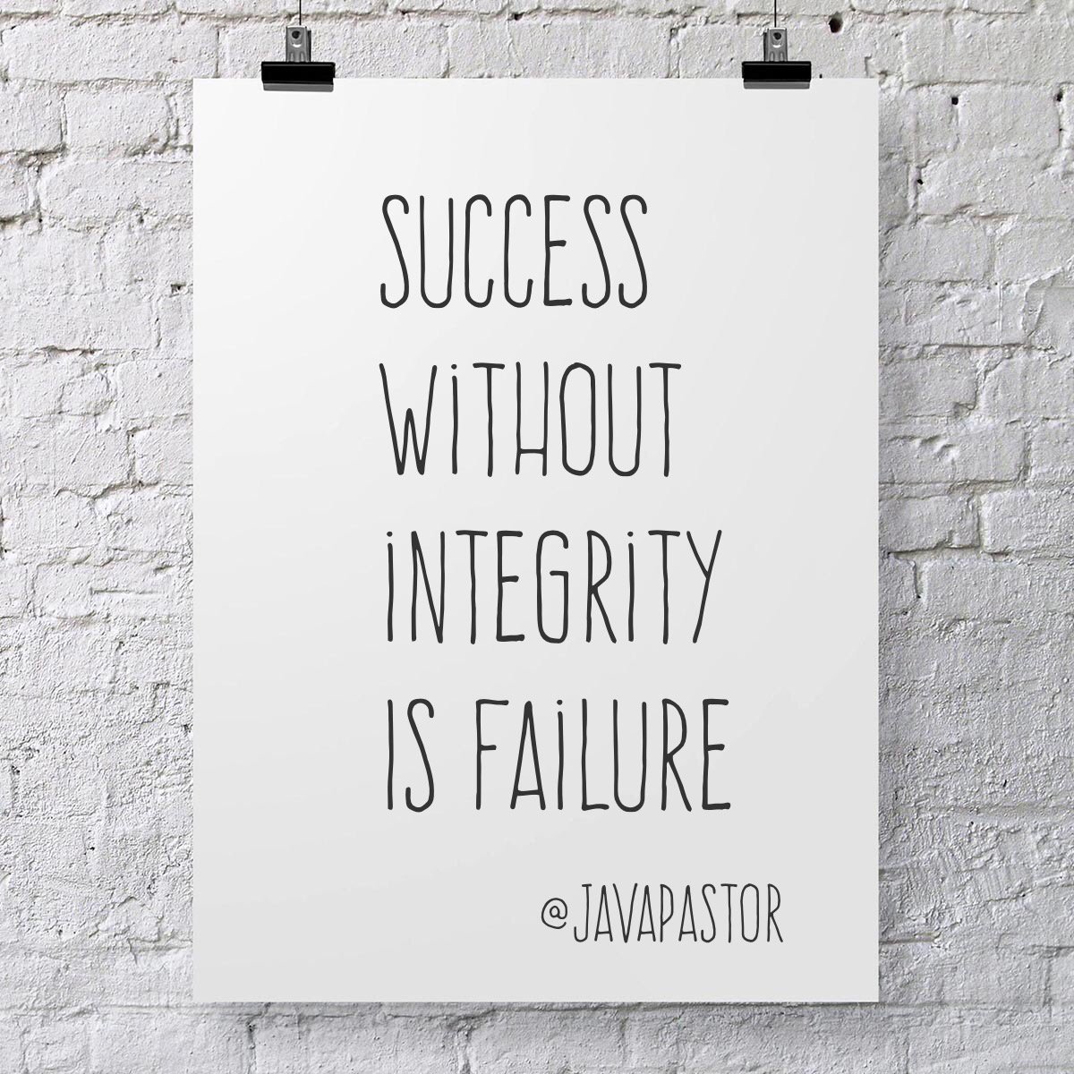 Integrity Success Quotes Integrity Quotes