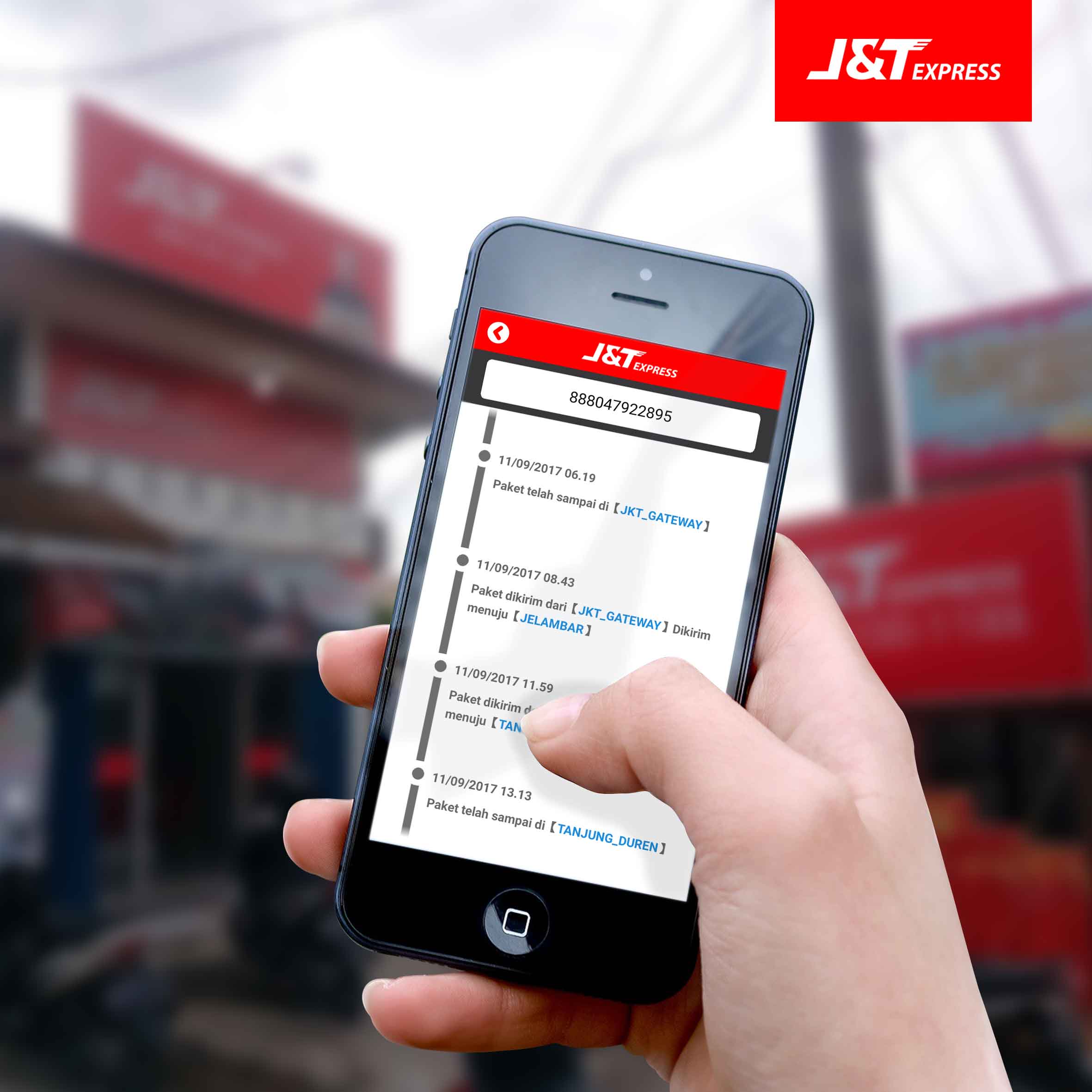 J&T Express Indonesia on Twitter: "Nah, kalo status paket sudah diterima an (...), baru artinya ...