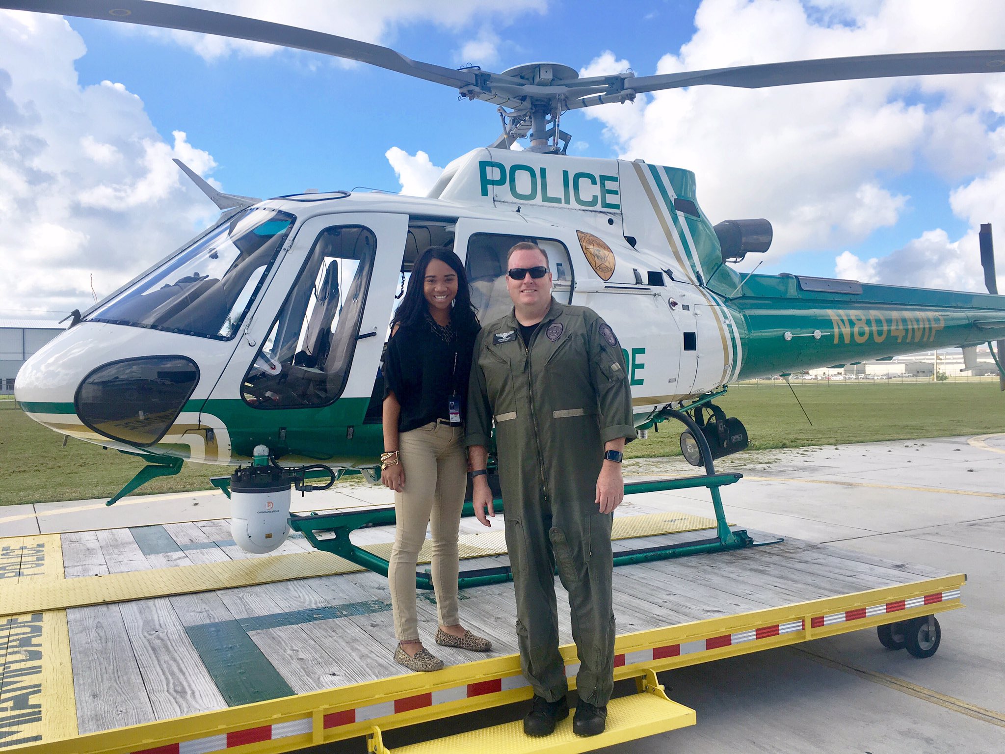 Miami Dade Police Department Helicopter