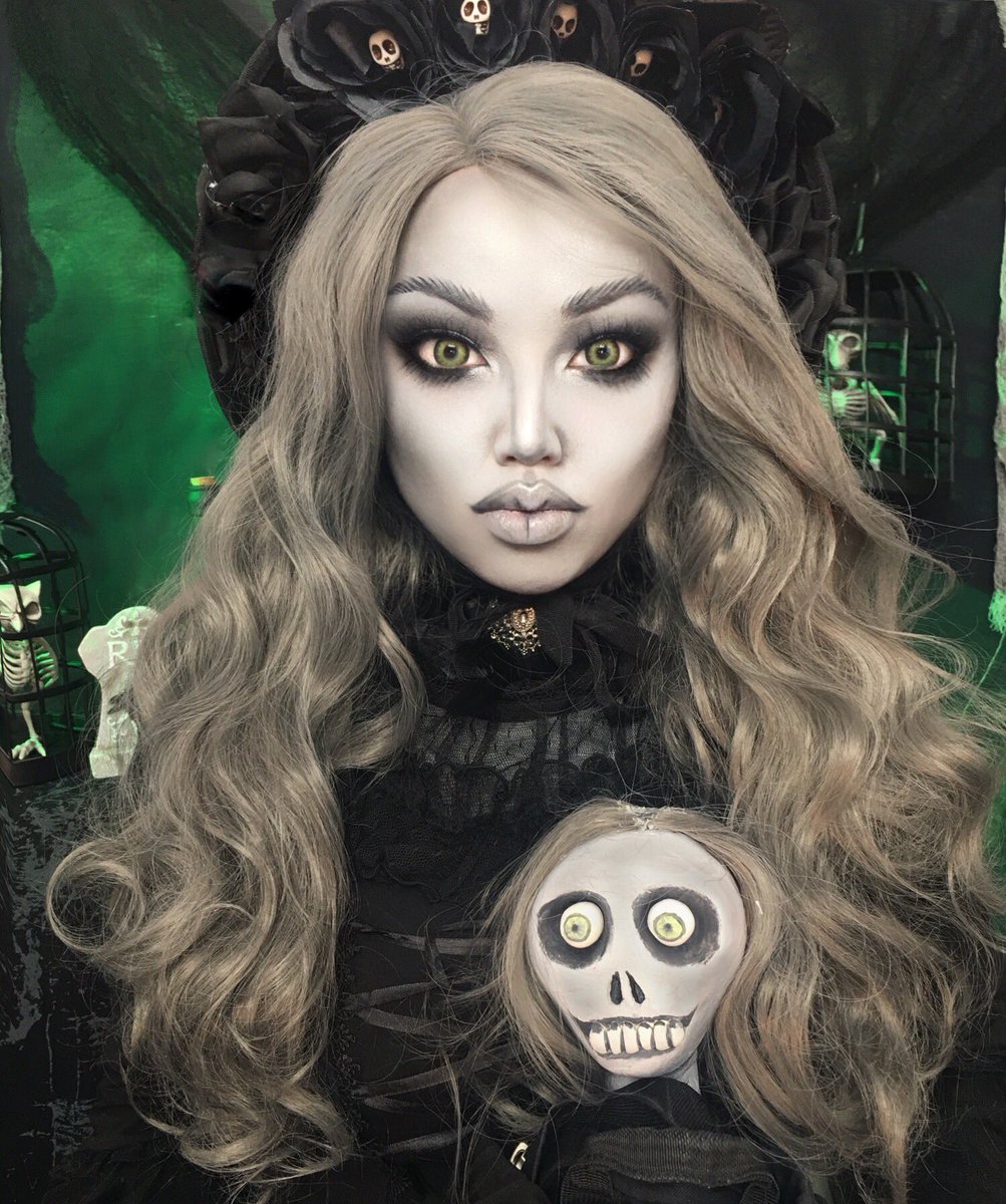 Cute Ghost Makeup