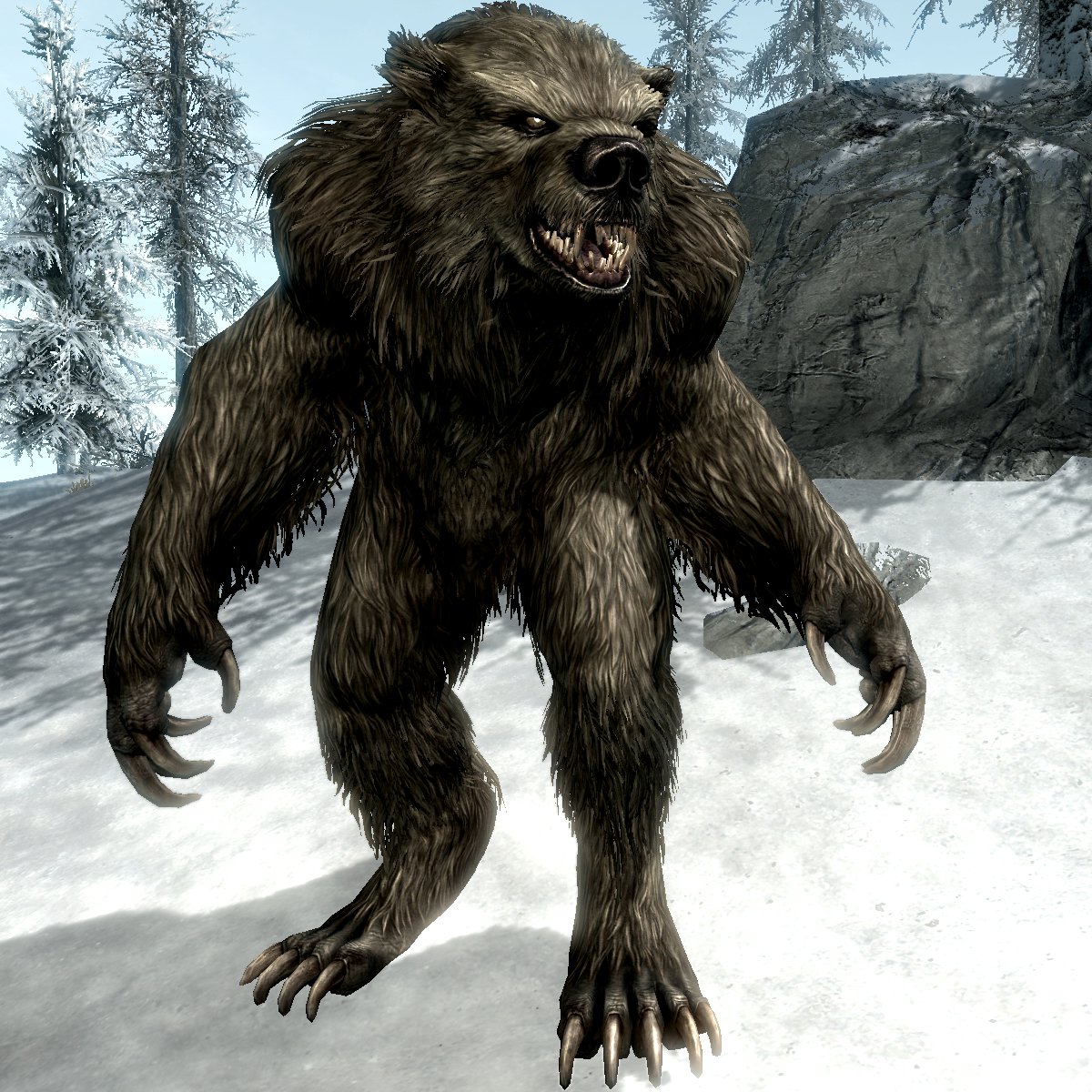 Skyrim Werebear Vs Werewolf