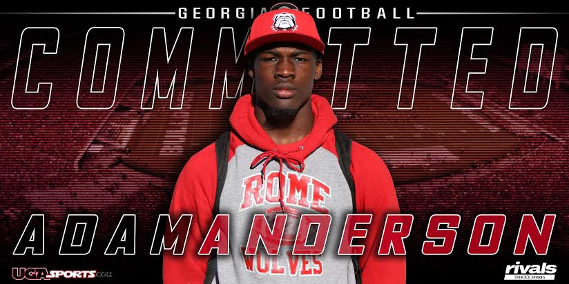 2018 4* OLB/DE Adam Anderson commits to Georgia : r/CFB