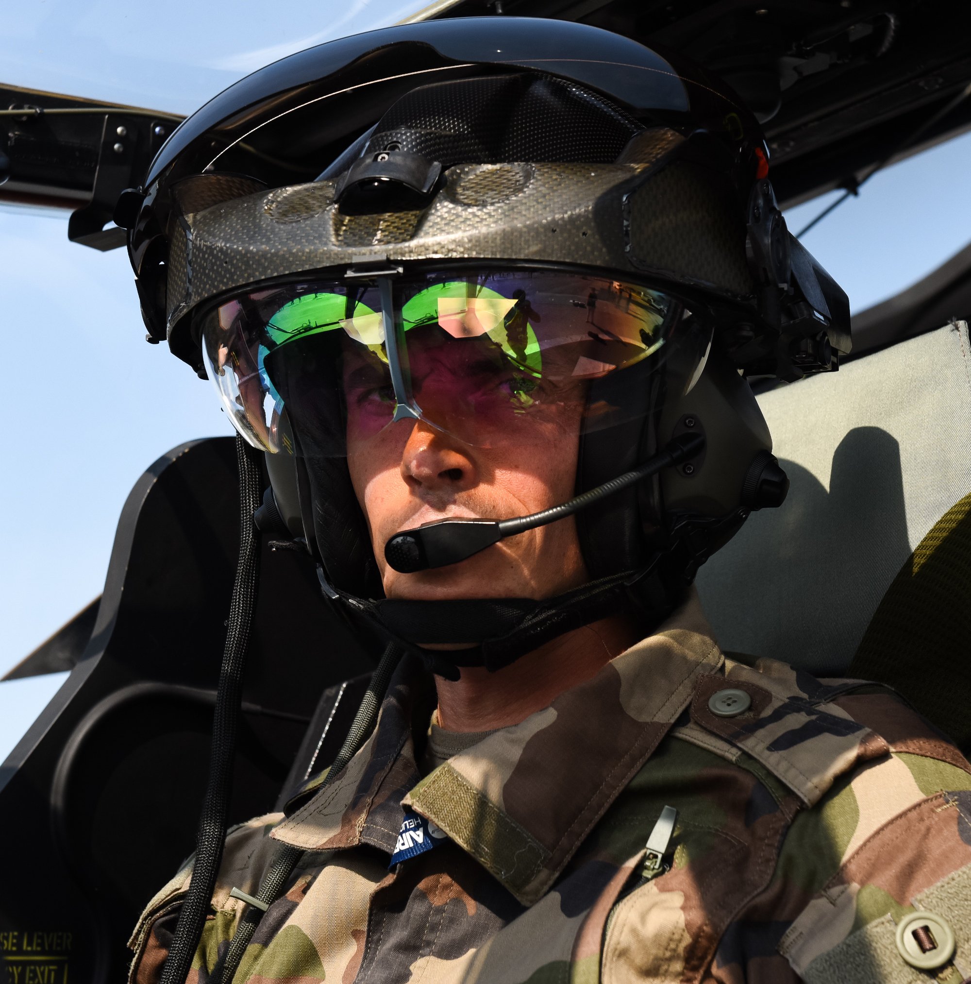 Air Force Helicopter Pilot Helmet