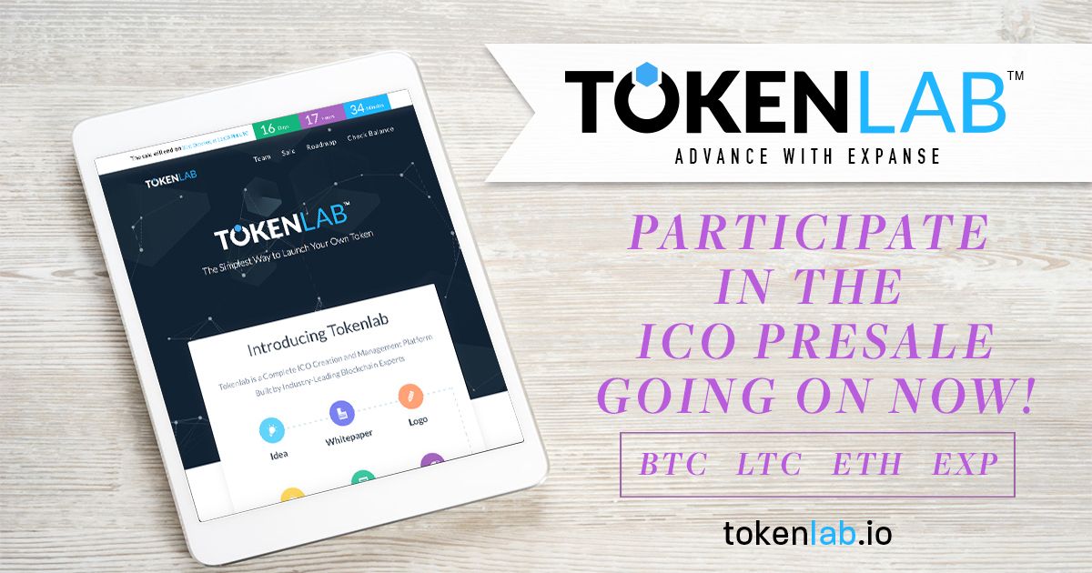 Expanse on Twitter: "Now you can buy LAB using #BTC and #LTC! Join the Tokenlab Presale today ...