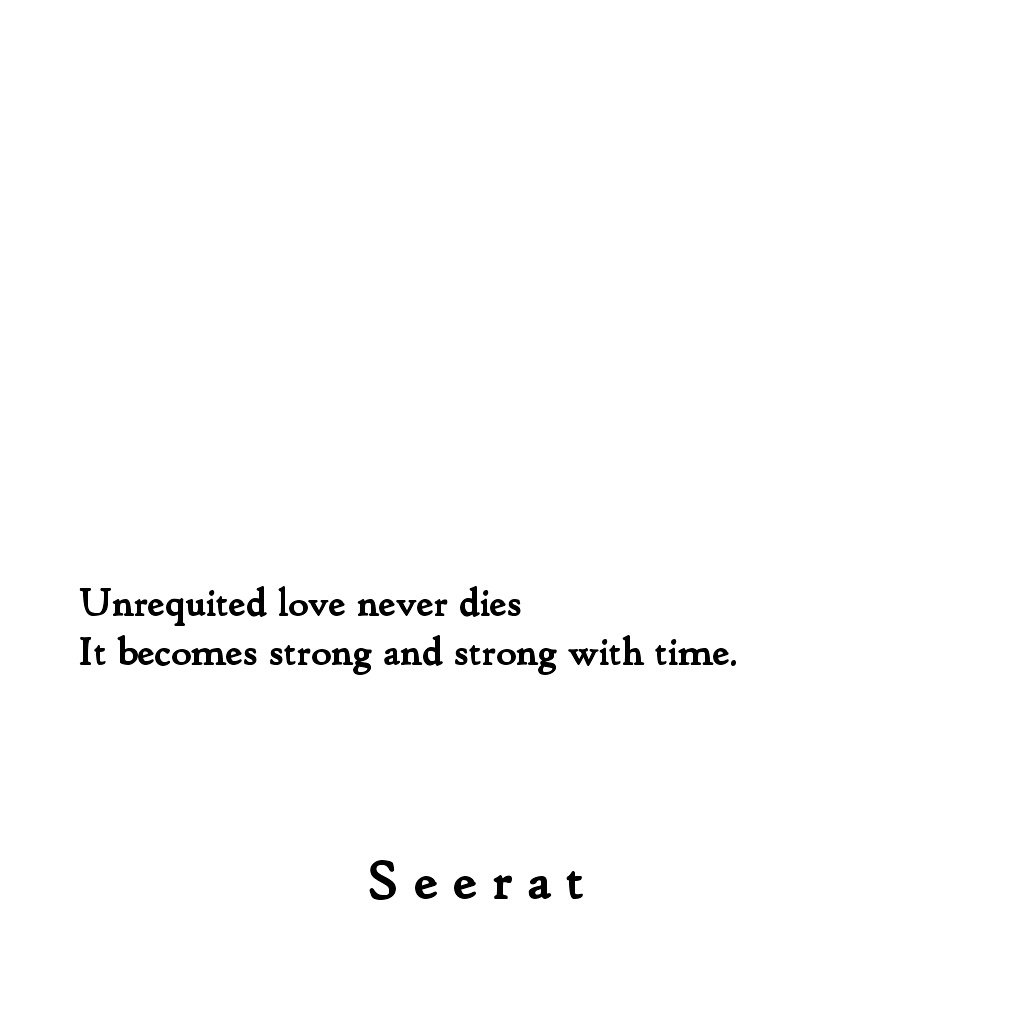 Quotes About Unrequited Love