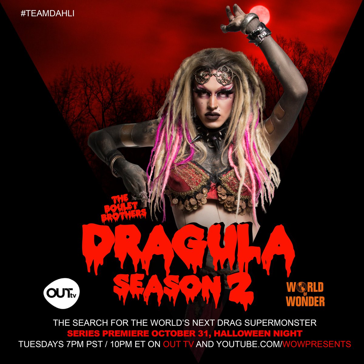 Dolls Toys & Games Dahli Dragula Season 2 Promo Crocheted Doll etna.com.pe