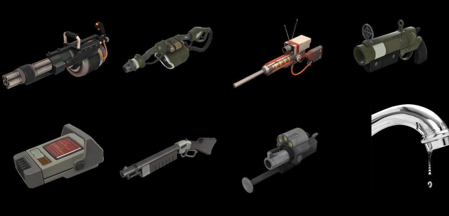 Custom tf2 weapons