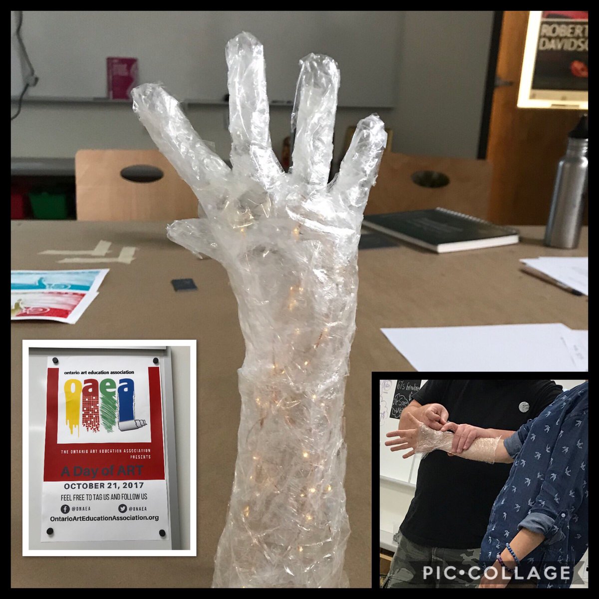 Packing Tape Sculpture