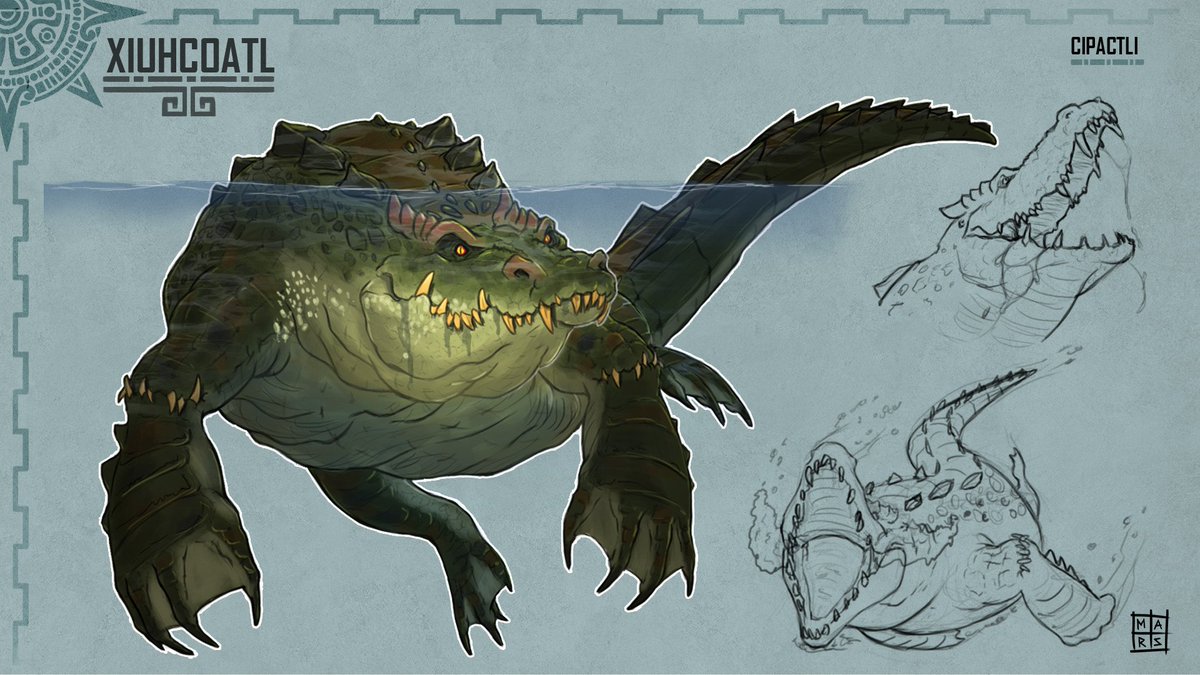 Cipactli Aztec God