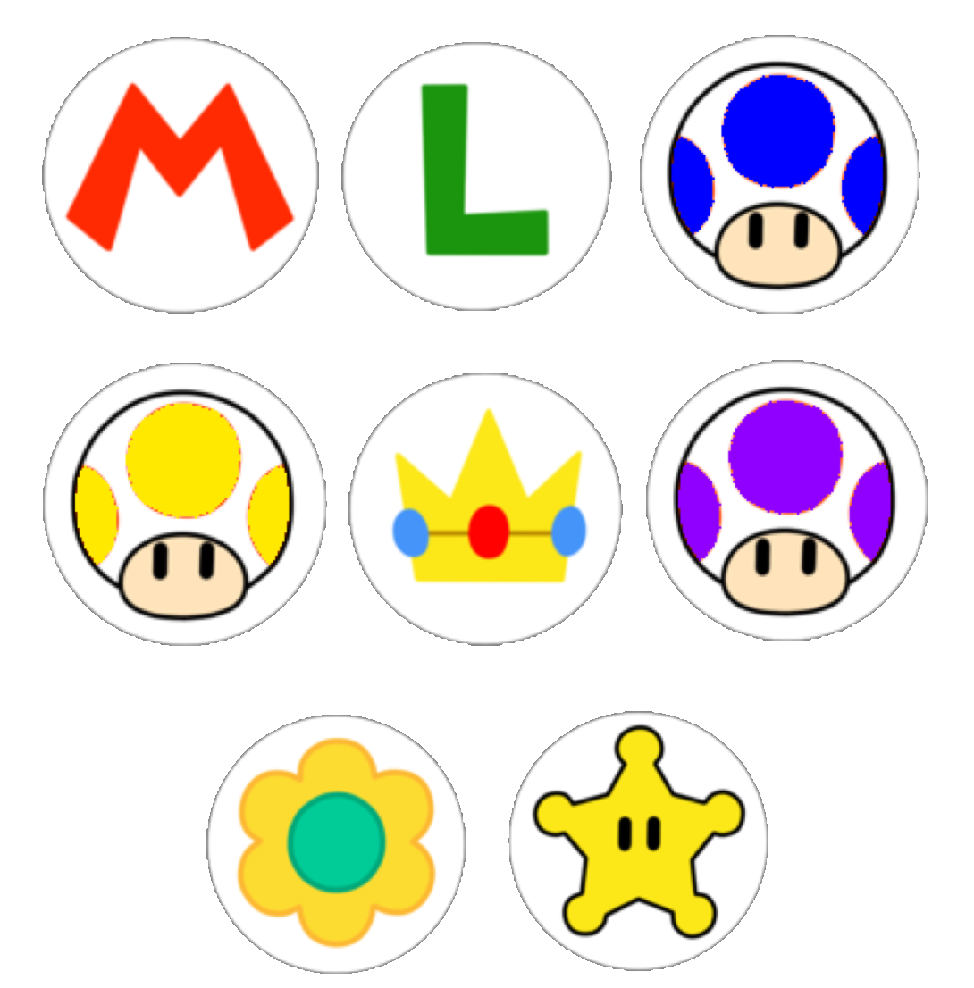 Mario Toad Symbol